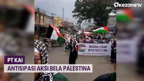 Antisipasi Aksi Bela Palestina Di Monas 13 Kereta Jarak Jauh Tidak