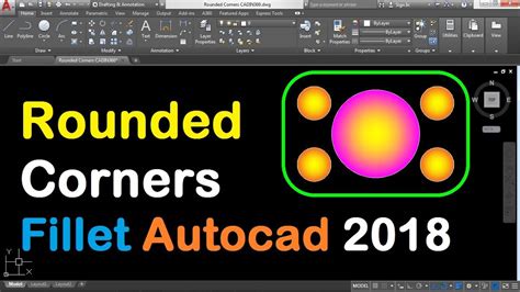 How To Make Rounded Corners In Autocad Printable Online