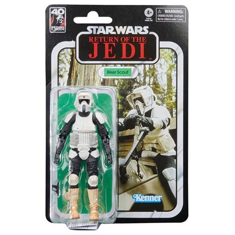 Star Wars Return Of The Jedi 40th Anniversary Black Series Scout