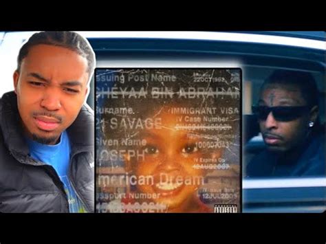 First Time Hearing Savage American Dream Album Reaction Review