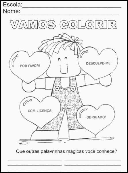 Atividades Sobre Palavrinhas M Gicas Para Educar