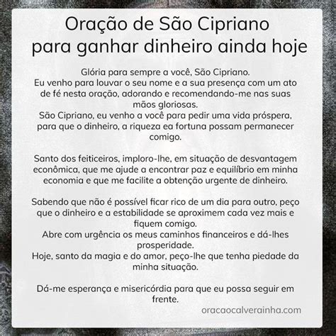 Lista 94 Foto Oración De San Cipriano Para El Dinero 100 Efectivo