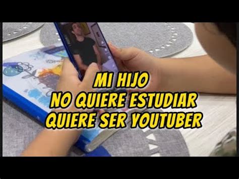 MI HIJO NO QUIERE ESTUDIAR QUIERE SER YOUTUBER FAMILIA VECAOS