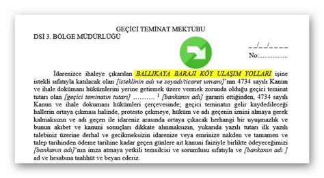 Ge Ici Teminat Mektubunda In Ad N N Yanl Yaz Lmas K K Karar