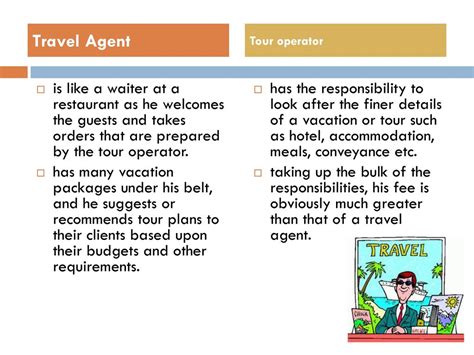 Functions Of Tour Operator Tour Operators And Travel Agents