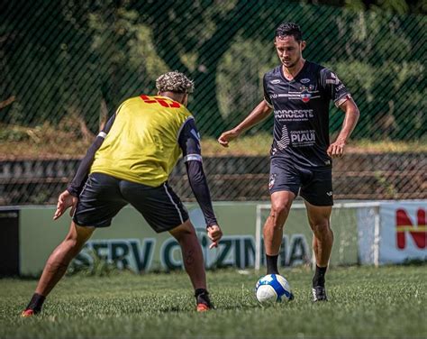 River PI realiza último treino antes de viagem a São Luís veja
