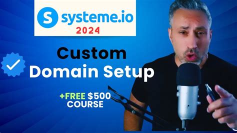 How To Add A Custom Domain To Systeme Io And Set Up Email YouTube