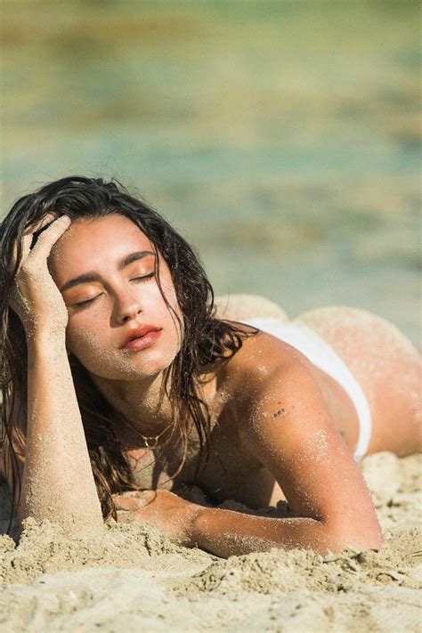 Carla Guetta Naked On The Beach Photoshoot By Delphine Brunner