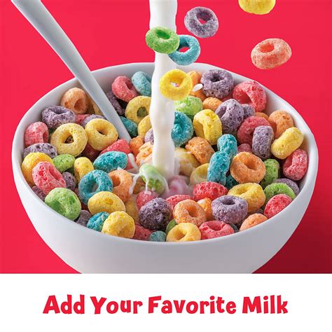 Kellogg S Froot Loops Breakfast Cereal Fruit Flavored Breakfast