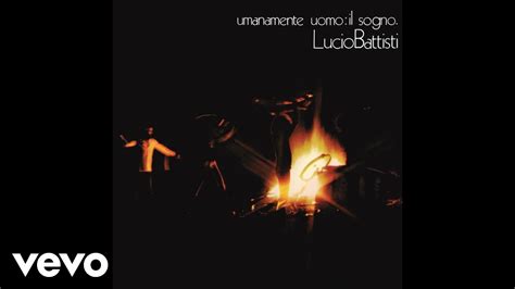 Lucio Battisti E Penso A Te Official Audio Youtube