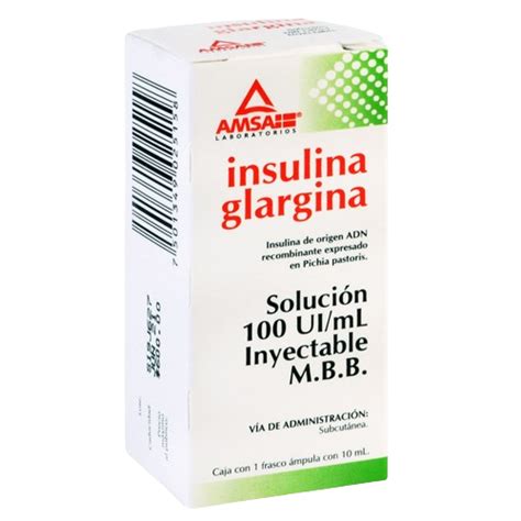 Insulina Glargina Iny U I Ml Pro M Dicos