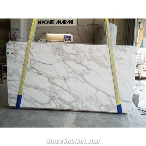 Calacatta Borghini Marble 2Cm Slabs From Italy StoneContact