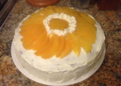 Torta De Durazno Receta De Ianina Rossi Cookpad