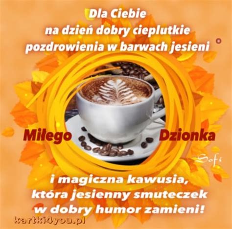 Jesienne pozdrowienia na dzień dobry dzień dobry jesienią naFakcie pl