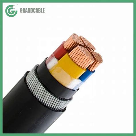 XLPE SWA PVC CU Armored Cable LV Power Cable 4C 400mm2 IEC 60502 1