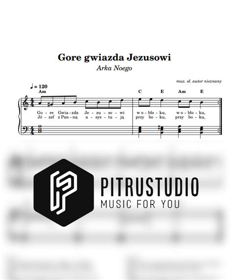 Gore Gwiazda Jezusowi PITRUSTUDIO