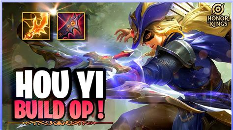 A BUILD QUE ME LEVOU PRO MESTRE Honor Of Kings Hou Yi Adc