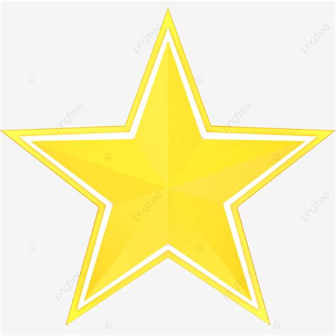 Estrela Amarela PNG Estrela Clipart Estrela Amarelo Imagem PNG E
