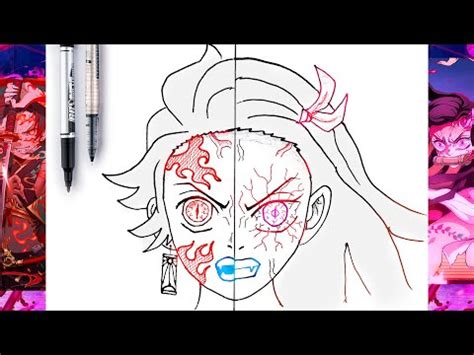 How To Draw Nezuko In 10 Minutes Demon Slayer Step By Step