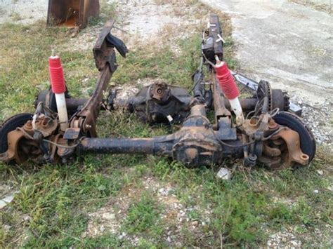 2006 Ford Super Duty Matching Set Of Axles Dana 60 Sterling 10 5