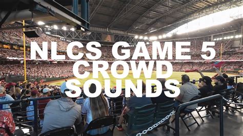 Baseball Crowd Sounds Dbacks Phillies Chase Field Az Standing Rooms