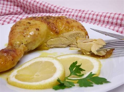 Muslos de pollo asados al limón en freidora de aire Mis Cosillas de