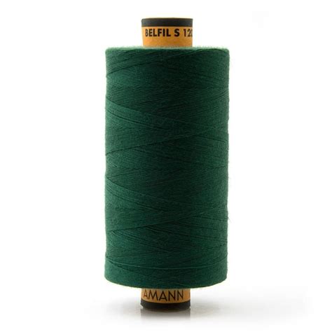 Bobine fil à coudre 1000m tout tissus Amann Belfil Sapin FUS757