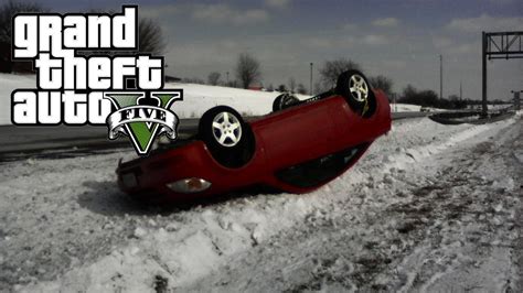 Best Car Crash Compilation In Grand Theft Auto Gta V Youtube