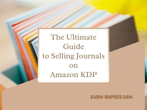 How To Sell Journals On Amazon Kdp A Step By Step Guide For Beginners