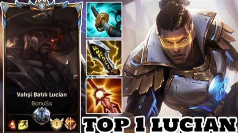 Wild Rift Lucian Top Lucian Gameplay Lucian Main Rank Challenger