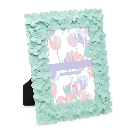 Pink Flower Textured Hand Crafted Resin Picture Frame Dongsheng