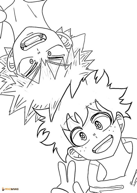 Desenhos De Izuku Midoriya Para Colorir Desenhos Para Colorir