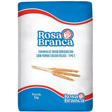 Farinha De Trigo Rosa Branca 5kg Shopee Brasil