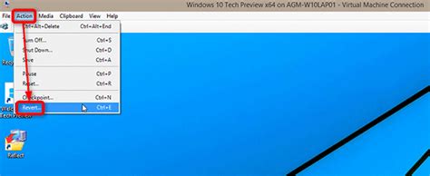 how to create and use hyper v checkpoints in windows 10