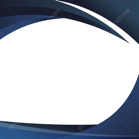 Blue Wavy Shapes On Transparent Background Curved Background Abstract