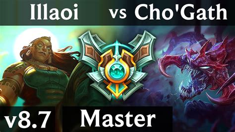 Illaoi Vs Cho Gath Top Euw Master Patch Youtube