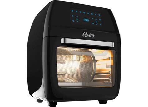 Fritadeira Elétrica Sem óleo Oven Air Fryer Oster OFRT780 12l Painel