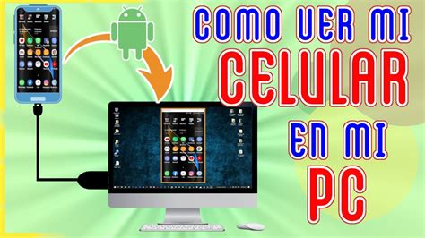 Como VER LA PANTALLA De Mi CELULAR En Mi PC 2022 SIN PROGRAMAS