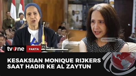 Monique Aktivis Pro Yahudi Cerita Soal Diundang Ke Al Zaytun Saat