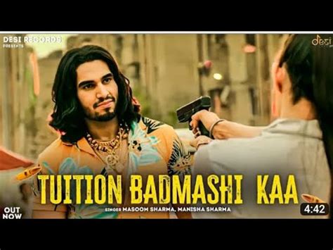 The Trend Song Tuition Badmashi Ka Official Song Youtube