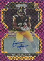 Najee Harris Prizm Rookie Autographs Purple Power Psa