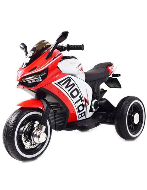 Moto Infantil Tipo Ducati Moto De Bater A Para Ni Os Luces Led