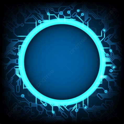 Abstract Futuristic Technology Background Vector Software Futuristic