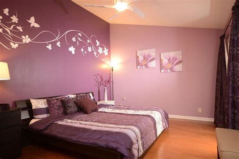 Pink Two Colour Combination For Bedroom Walls Housing
