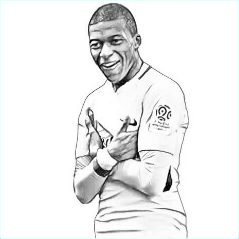 13 Cool De Kylian Mbappé Dessin Images Coloriage Coloriage