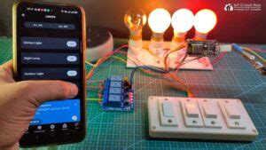 Tasmota NodeMCU ESP8266 Home Automation Project In 2024