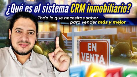 Qué es un CRM INMOBILIARIO YouTube