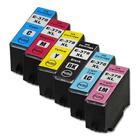 Tindikomplekt Epson T378XL 6 värvi analoog Ink ee