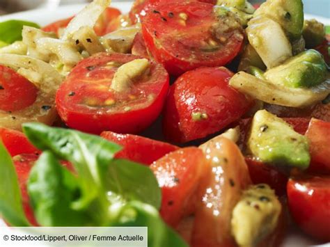 Salade avocat tomates rapide découvrez les recettes de cuisine de