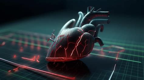 Premium Photo Human Heart Anatomy Generative Ai